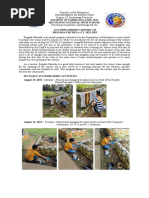 Brigada Eskwela Accomplishment Report 2024 | PDF | Behavior Modification | Learning