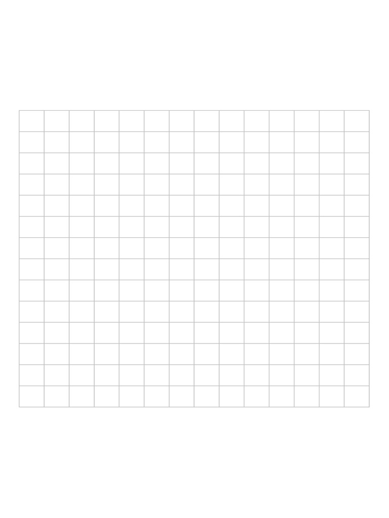 Grid Paper 14x14 Uun | PDF