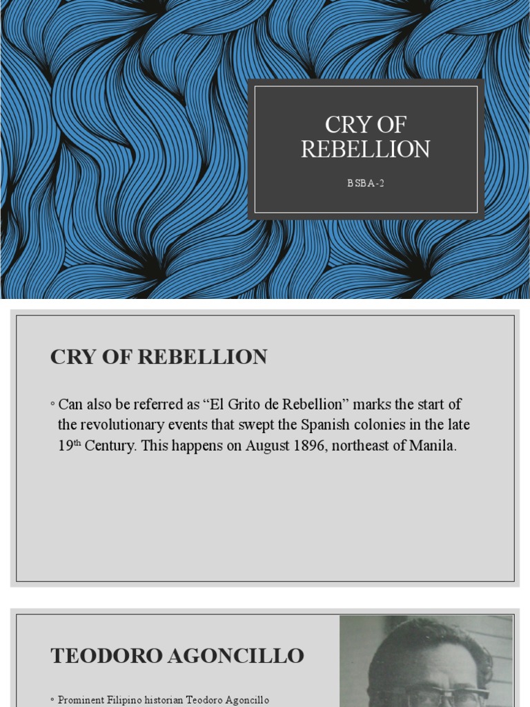 Cry of Rebellion | PDF | Philippines | Decolonization