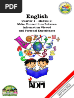 English 6 - Quarter 1 - Module 2 | PDF | Learning | Cognitive Science
