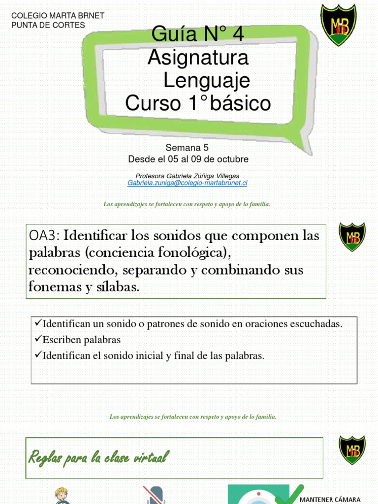 Len 5 Primero | PDF | Sílaba | Fonética