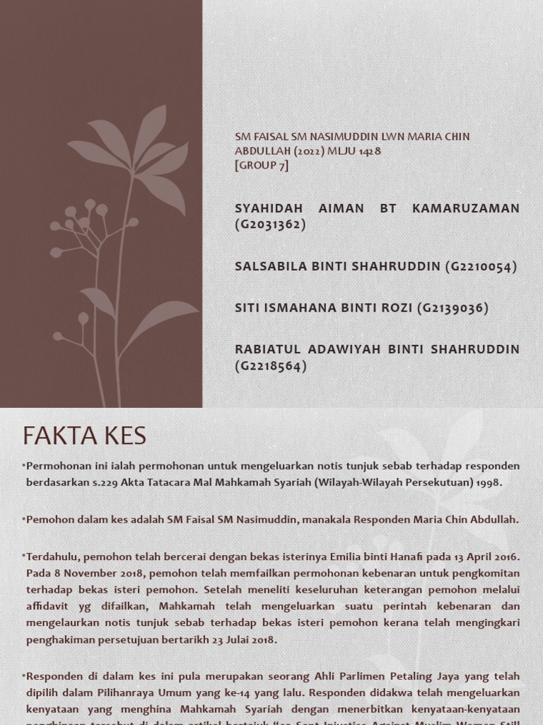 Fakta Kes & Isu | PDF