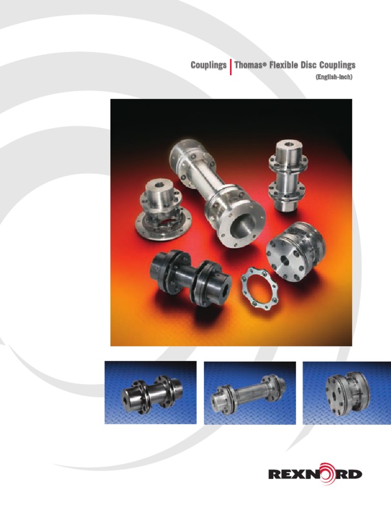 Rexnord Disc Coupling | PDF | Horsepower | Equipment