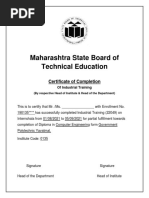 MSBTE Diploma Project Report Templet | PDF | Design | Cognition