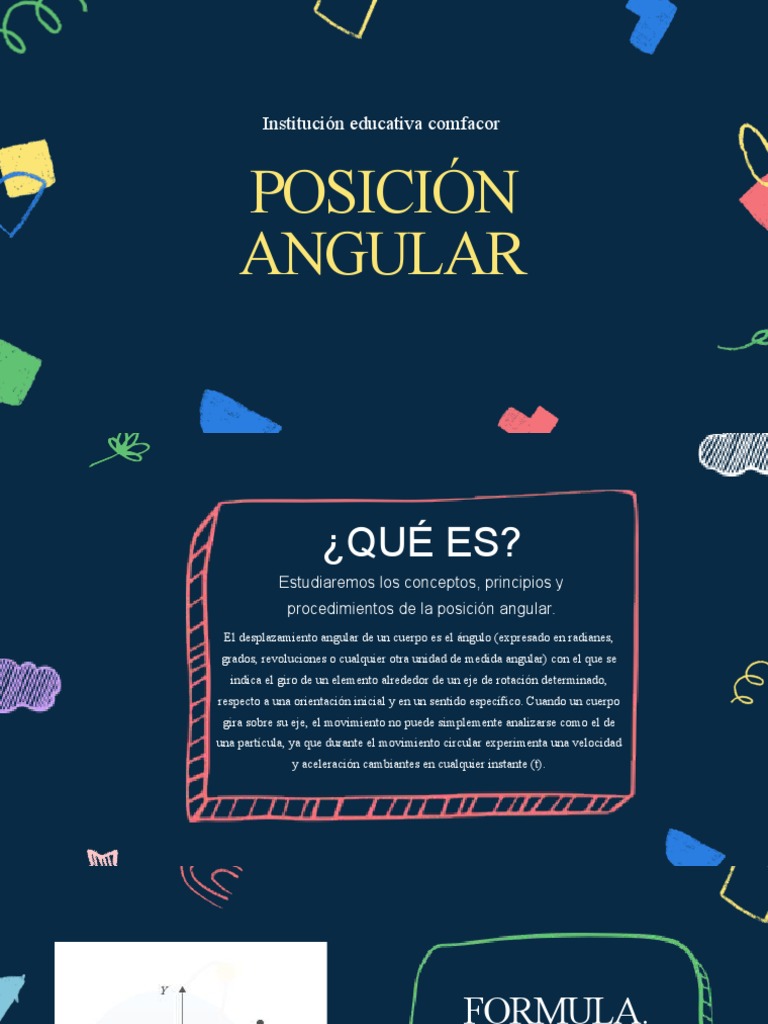 Posición Angular | PDF | Velocidad | Ingeniería mecánica