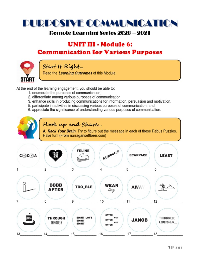 GEPC Module 34 | PDF | Persuasion | Cognition