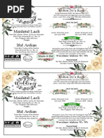 Undangan Walimatul Ursy | PDF