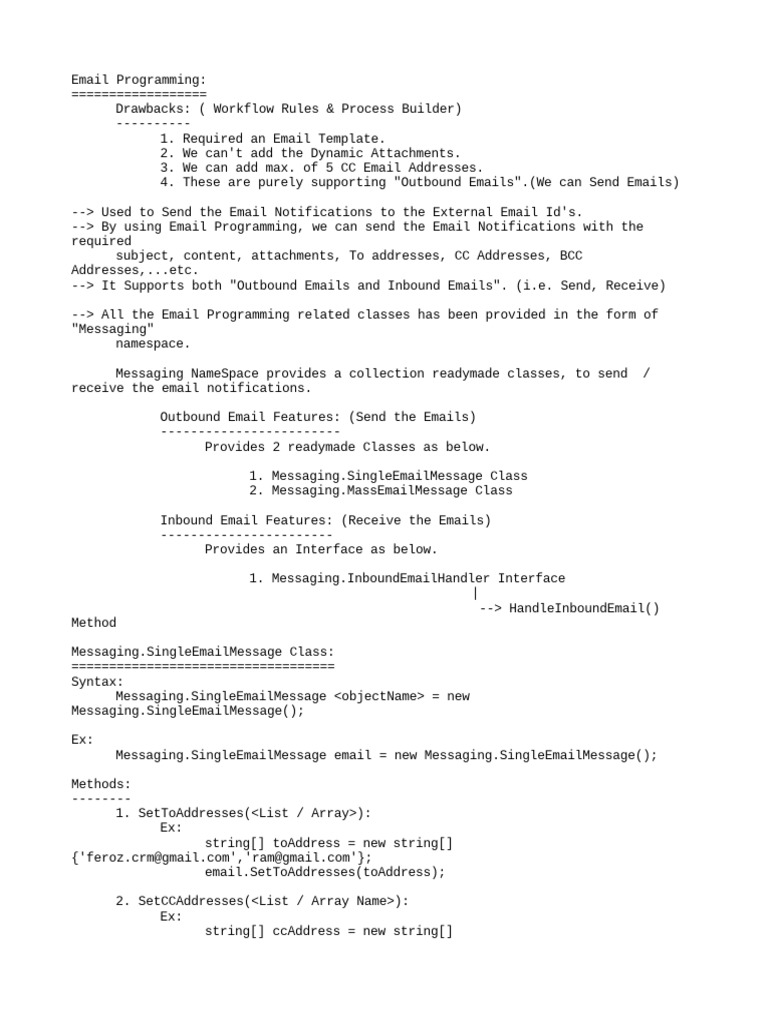 Email Programming | PDF | Computing | Computer Engineering