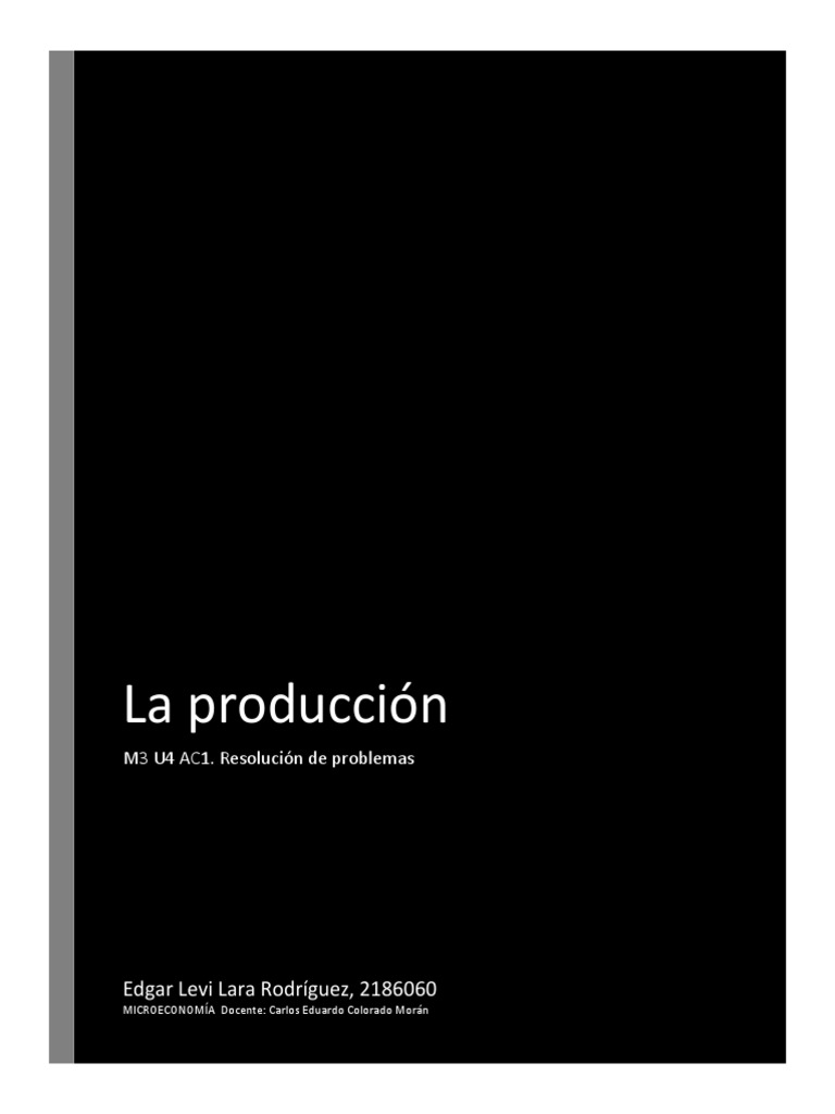 M3 Actividad U4 | Descargar gratis PDF | Microeconomía | Oferta (economía)