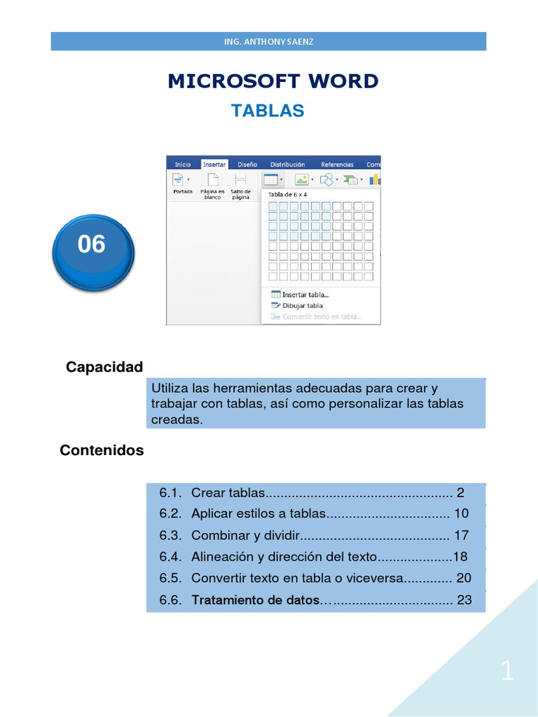 Tema 05 Tablas | Descargar gratis PDF | Hoja de cálculo | Informática
