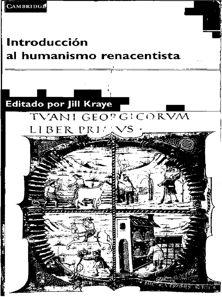 Introducción Al Humanismo Renacentista (Jill Kraye) | PDF | Renacimiento