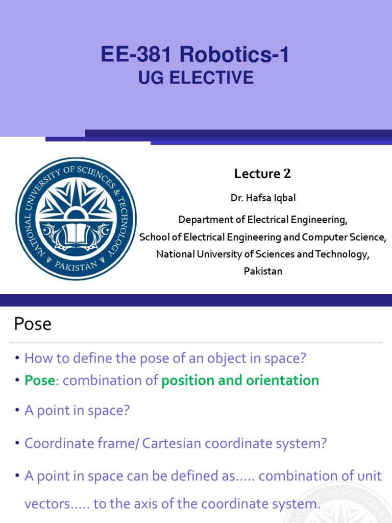 Lecture 2 B Pdf Cartesian Coordinate System Vector Space