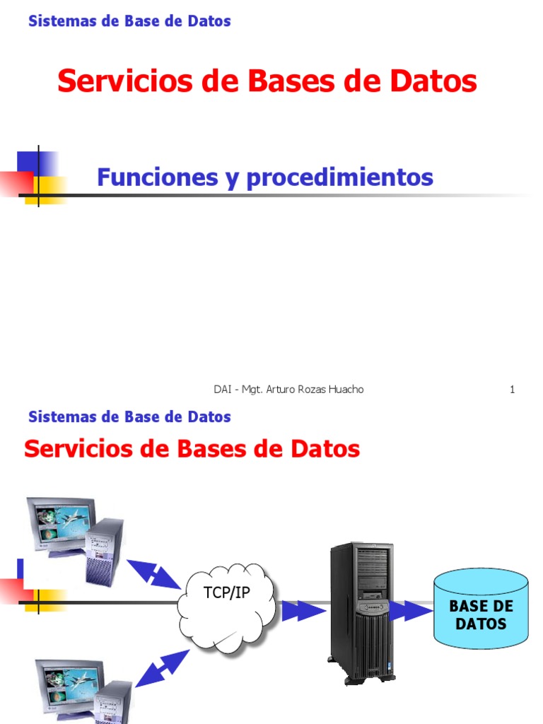 Funciones y Procedimientos SQL | PDF | SQL | Bases de datos