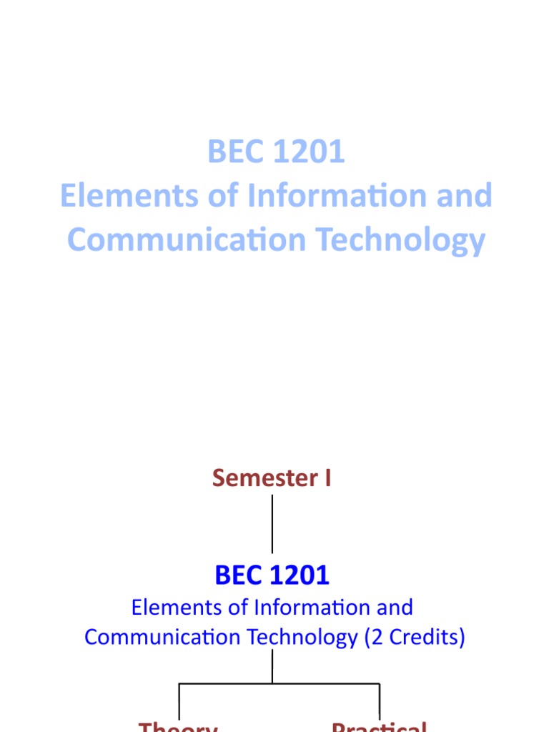 Awareness and Use of ICT in The Faculty | PDF | Educational Technology ...