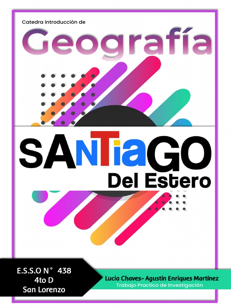Santiago Del Estero | PDF | Ciencias de la Tierra