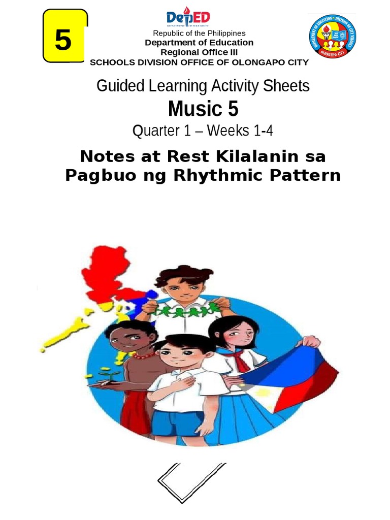 Sdooc G5 Music Q1 WK1 4 | PDF | Musicology | Notation