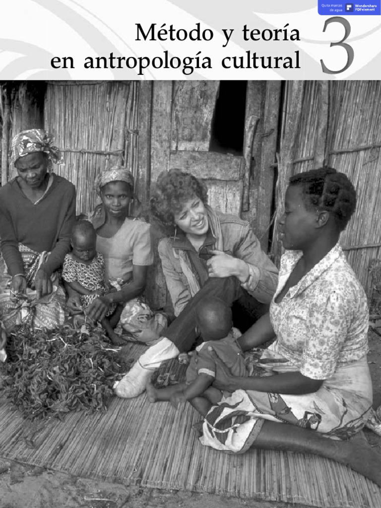 KOTTAK, Conrad Phillip - Método y Teoría en Antropología Cultural | PDF ...