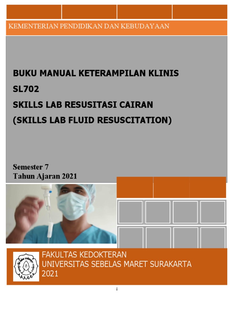 Manual SL702 Resusitasi Cairan 2021 | PDF
