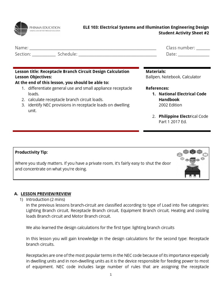 Sas Lesson 2 Ele 103 Pdf Ac Power Plugs And Sockets Electrical Connector