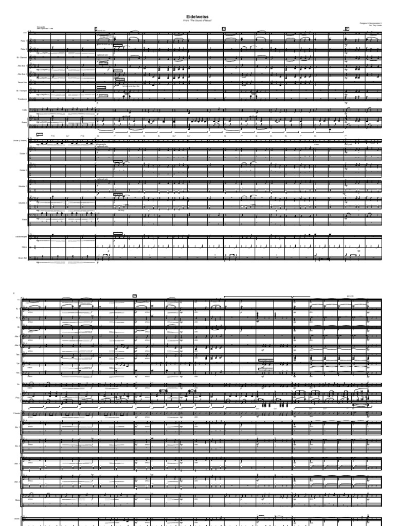 Edelweiss - Score and Parts | PDF