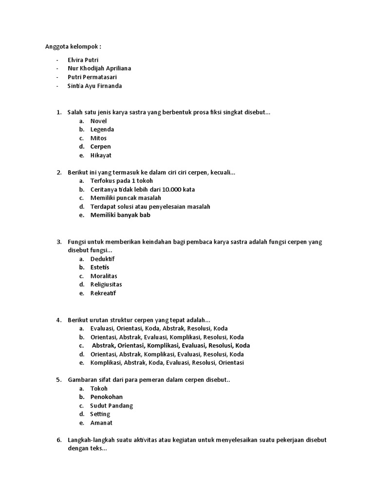 Soal BHS Indonesia | PDF | Seni & Disiplin Bahasa | Kajian Bahasa Asing
