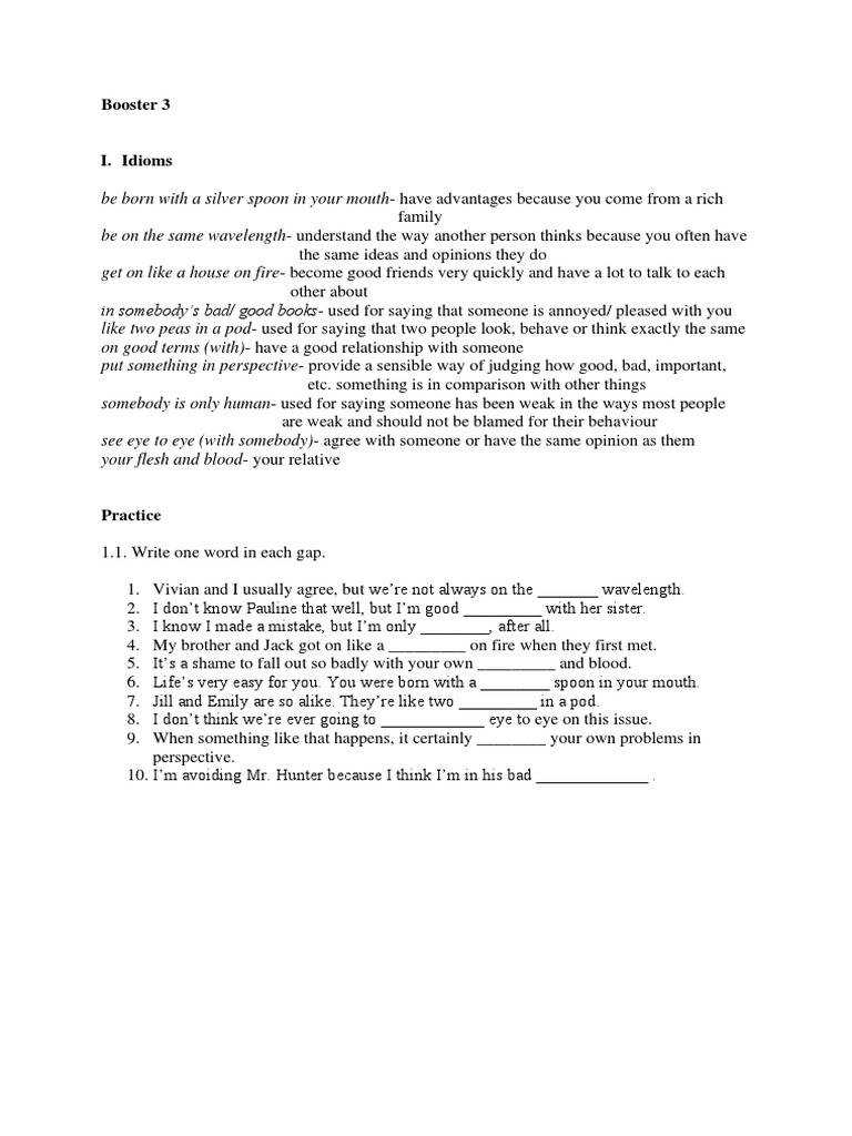 Booster | PDF