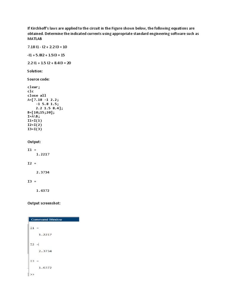MATLAB1 | PDF | Computers | Technology & Engineering