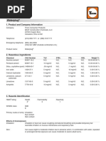 B-2230 BOYSEN EPOXY PRIMER GRAY 1121 | PDF | Toxicity | Dangerous Goods