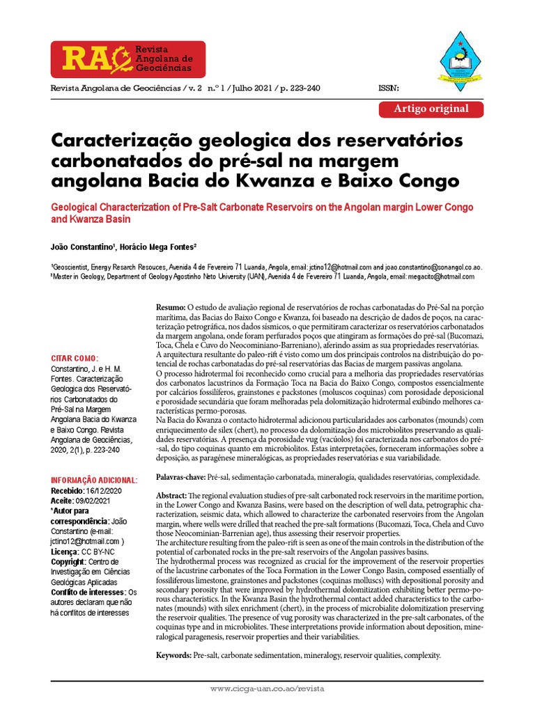 53 Artigo 268 1 10 20210725 | PDF | Reservatório de petróleo | Bacia sedimentar