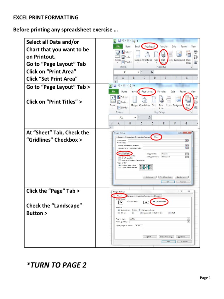 Print Formatting Instructions | PDF