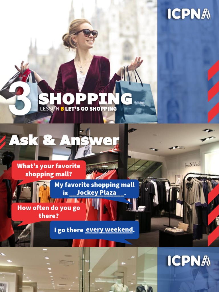 Unit 03 Shopping - Lesson B | PDF