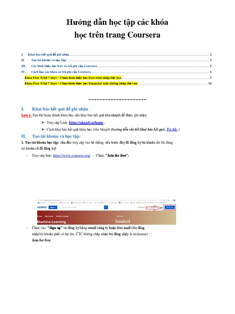 Guideline Coursera Update | PDF