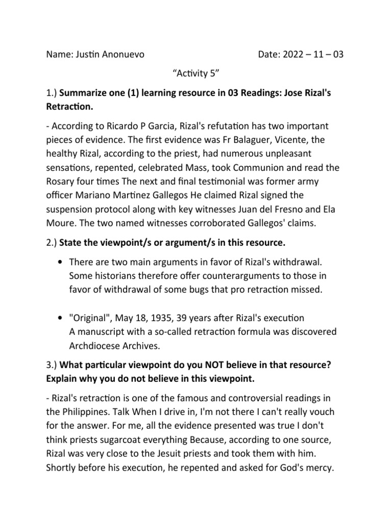 RIPH (Activity 5) | PDF