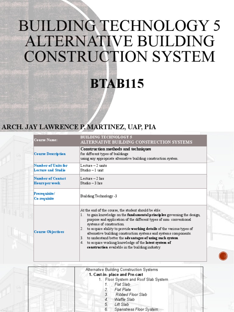 Building Tech 5 | PDF | Concrete | Beam (Structure)