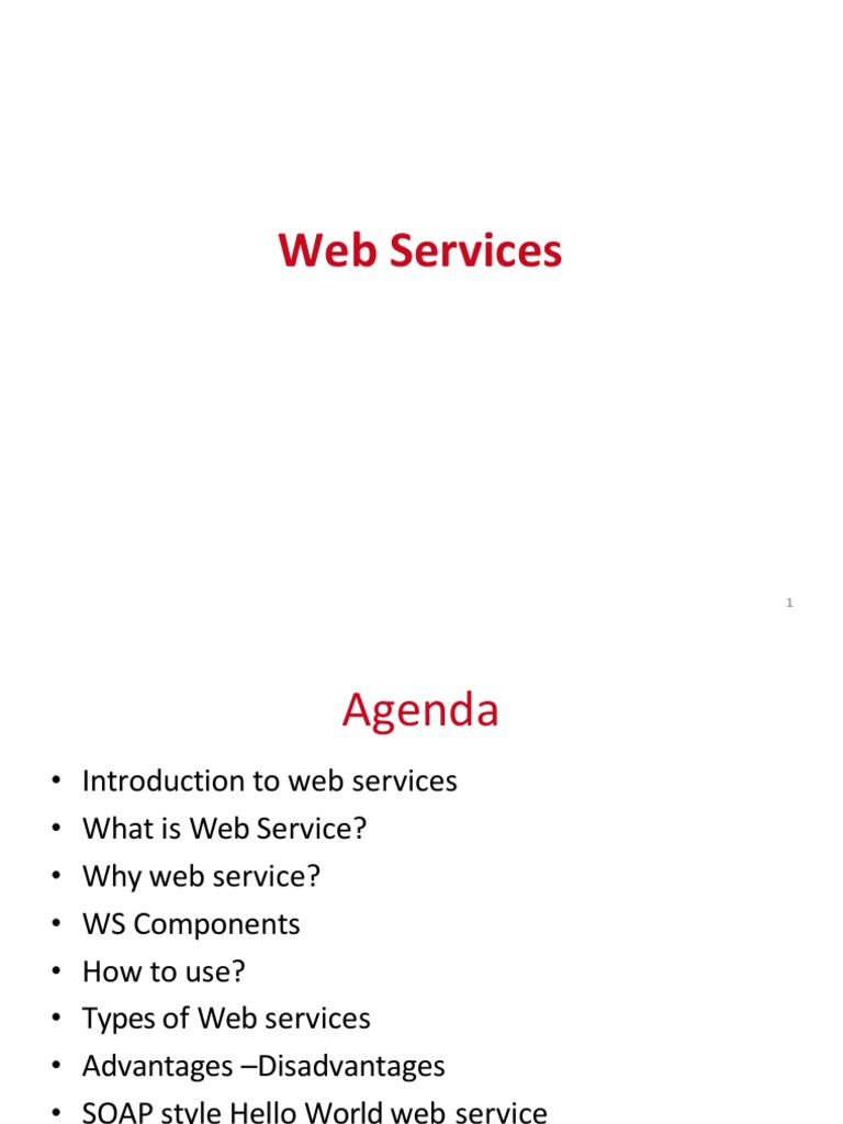 Web Services | PDF | Representational State Transfer | Web Service