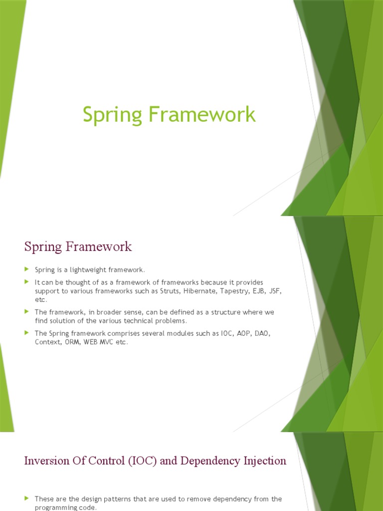 Spring Core | Download Free PDF | Spring Framework | Programming