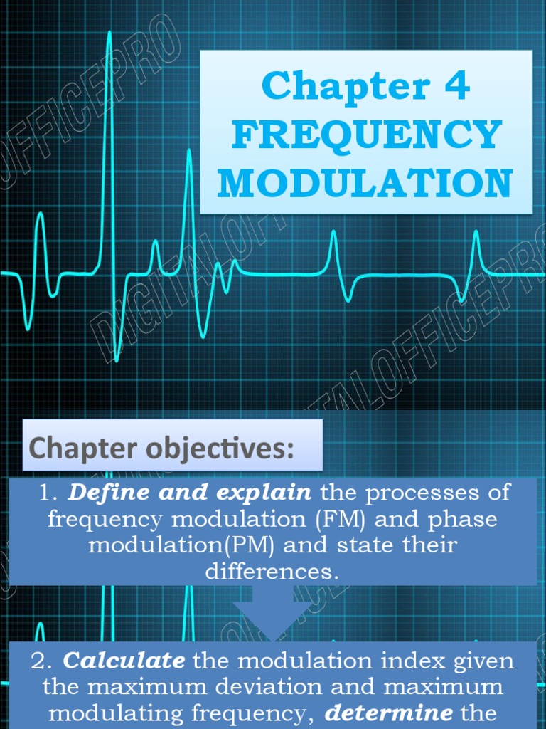 Chapter 4 Frequency Modulation Simple | PDF | Frequency Modulation | Modulation