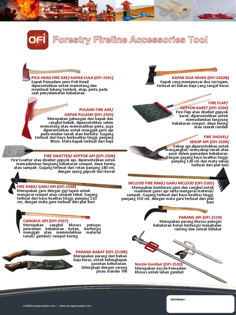 OFI-Forestry - Fireline - and Survival - Accessories - Tool | PDF