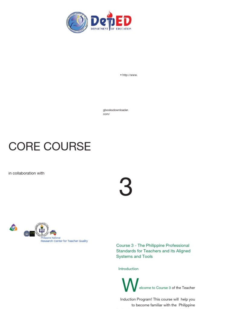 New TIP Course 3 DepEd Teacher | PDF | Teaching Method | Teachers