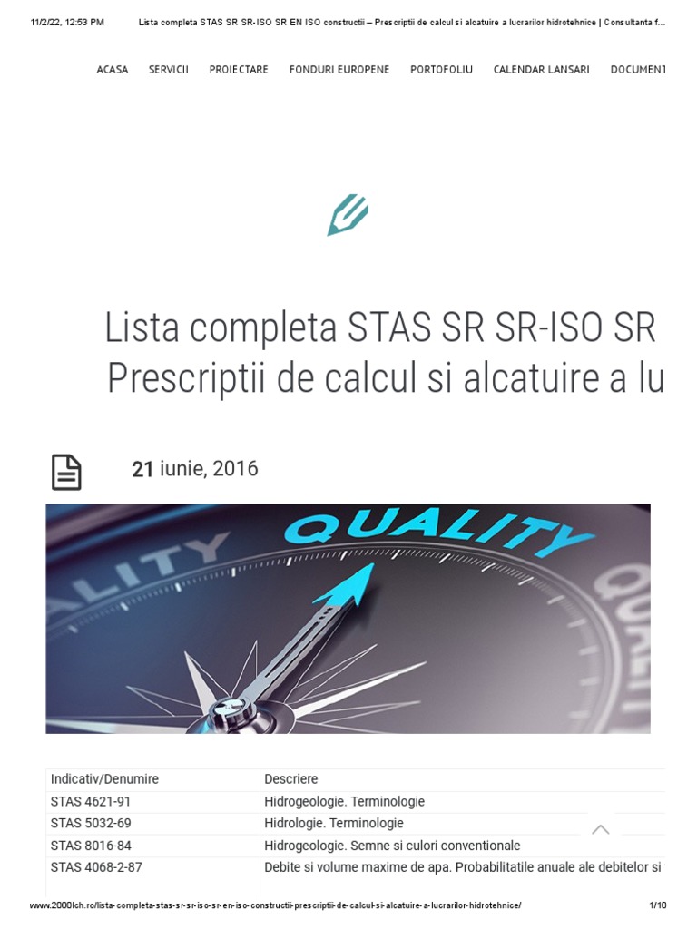 Lista Completa STAS SR | PDF