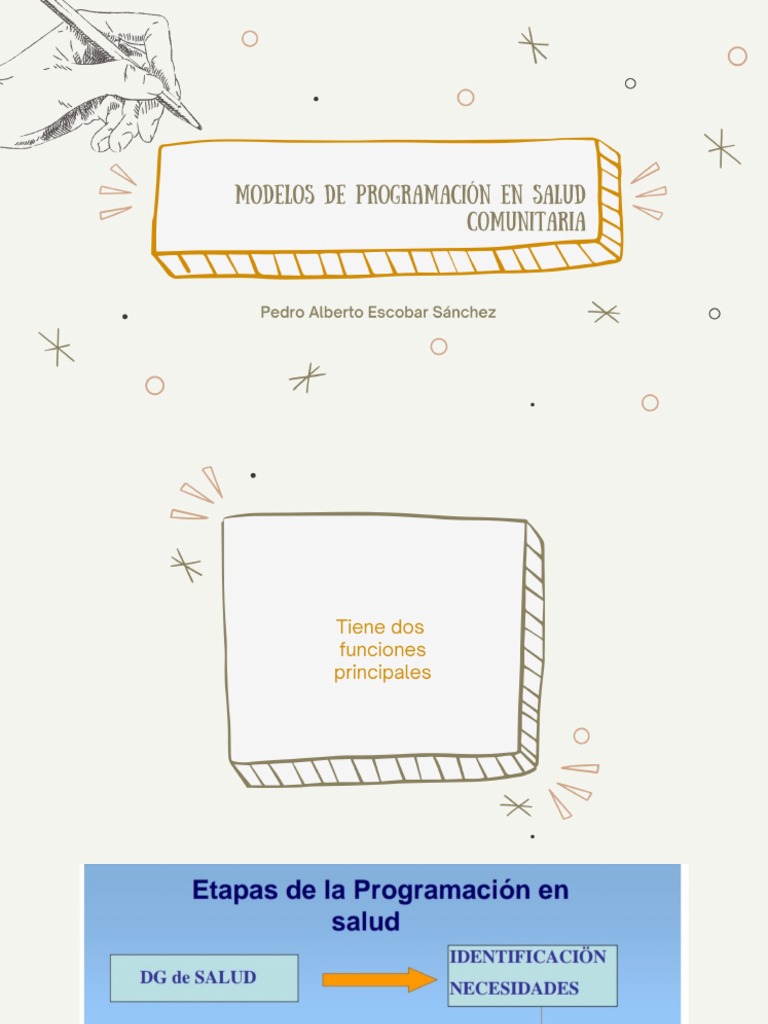 Modelos de Programación en Salud Comunitaria | PDF