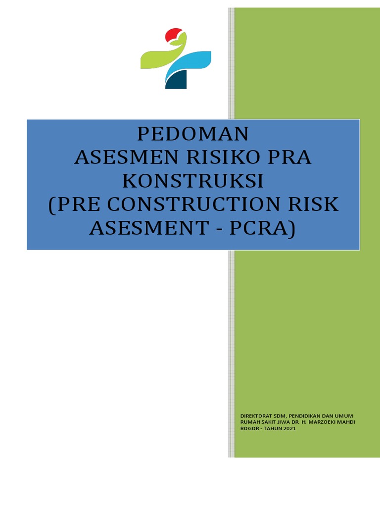 Pedoman PCRA RSJMM Bogor | PDF