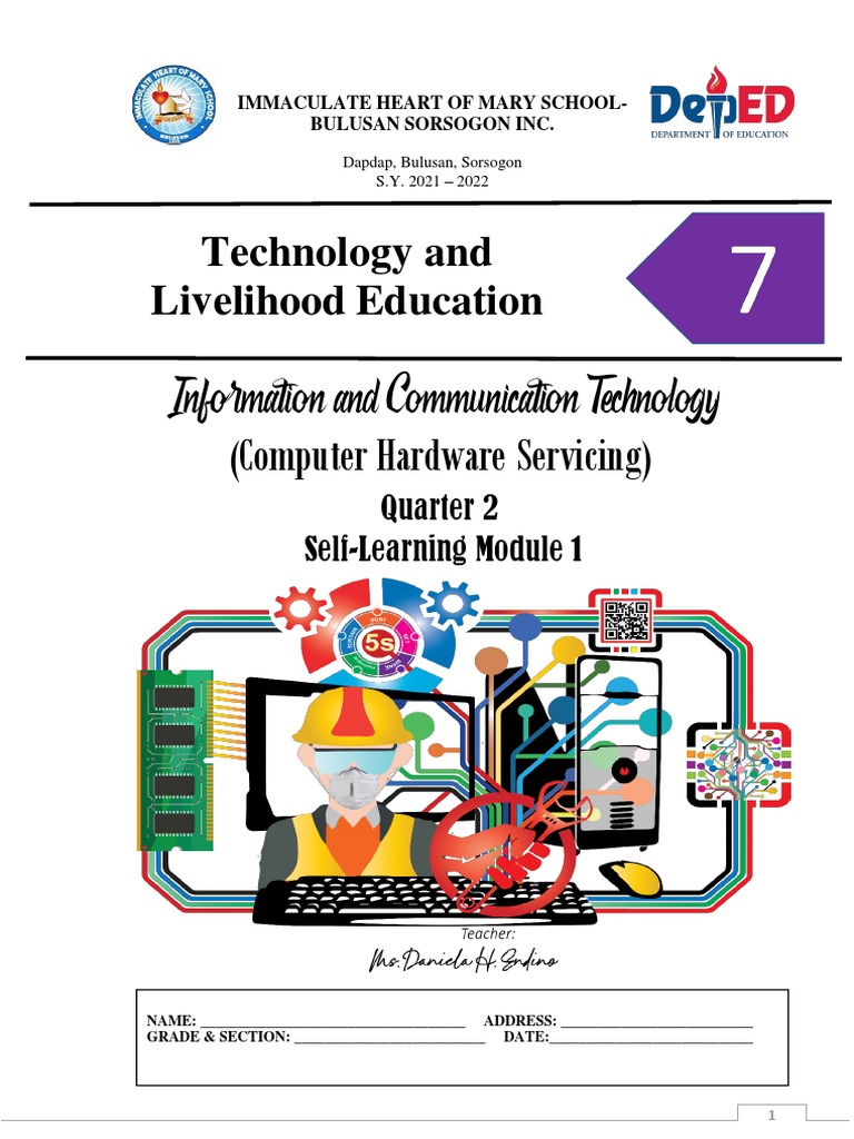 LM - Q2 - Week1 - TLE 7 | PDF | Electrostatic Discharge | Screw