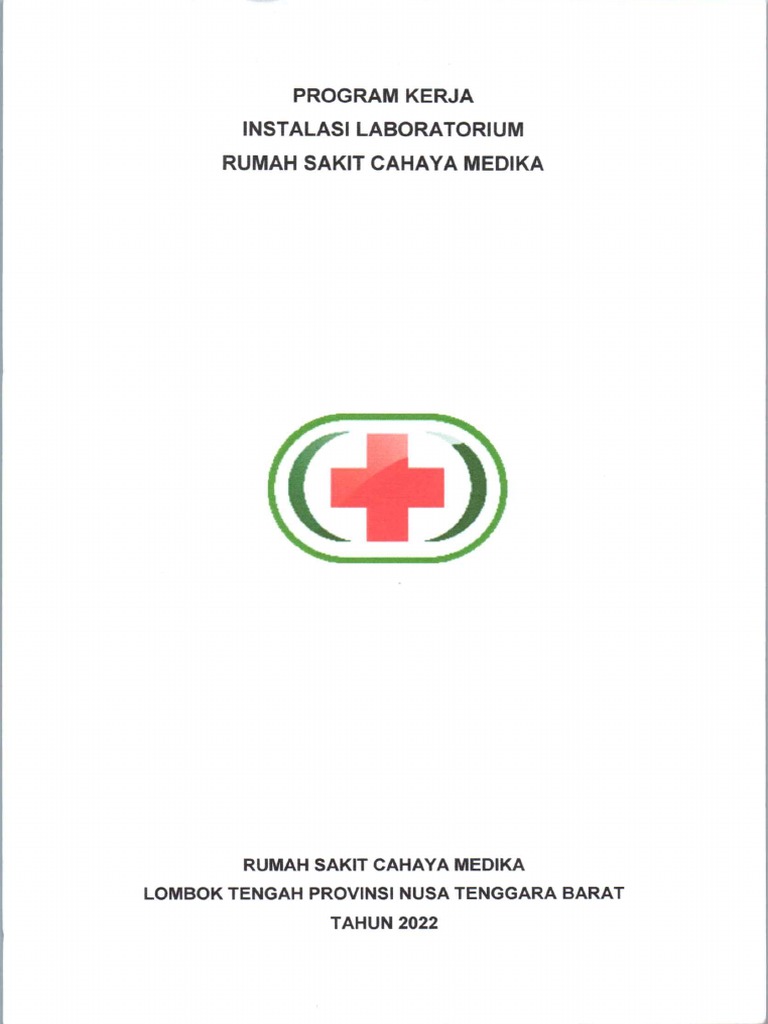 Program Kerja Penunjang Medis 2022 | PDF