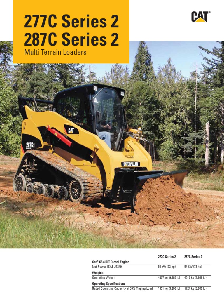 287C Series2 | PDF | Horsepower | Elevator