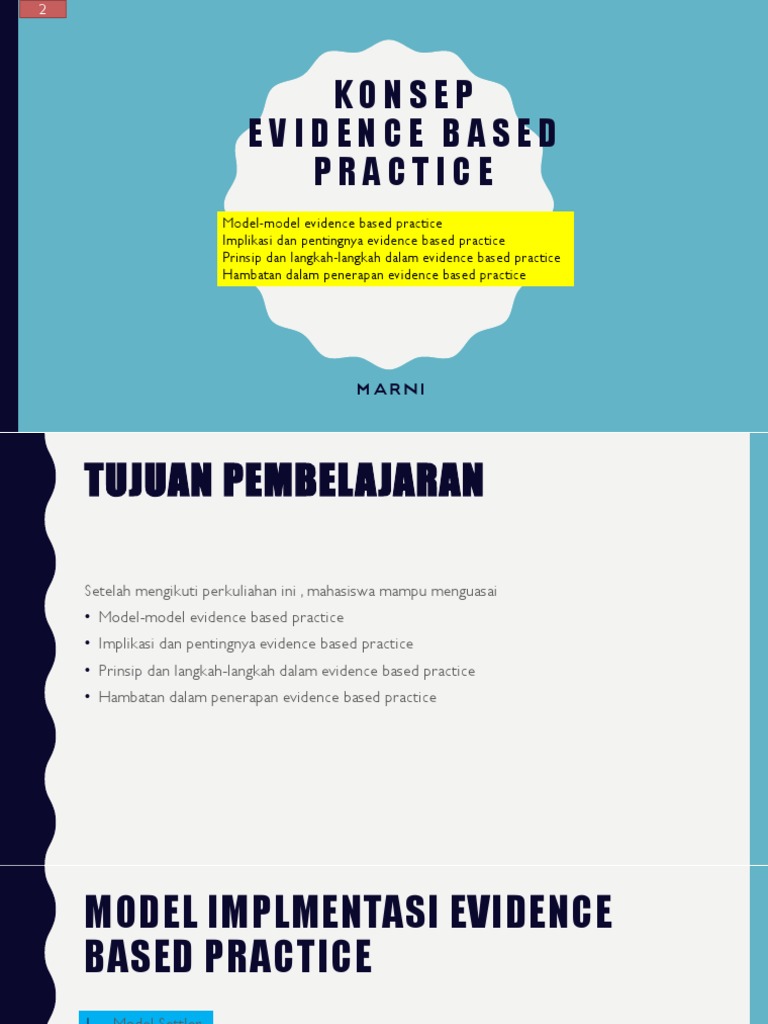 Materi - EBM 2 | PDF