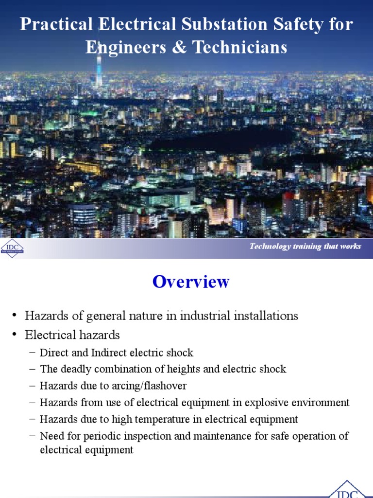 Fdocuments - in Practical Electrical Substation Safety For Engineers ...