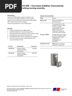 Product Data of MTU Coolant-CS100 | PDF | Coolant | Corrosion