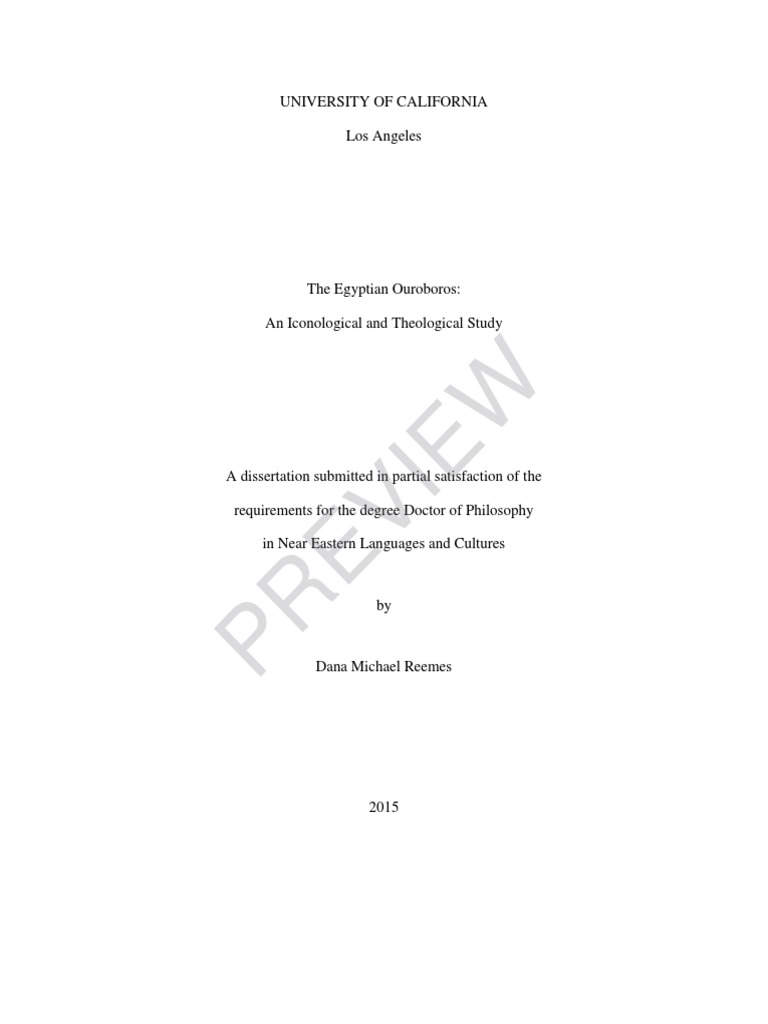 The Egyptian Ouroboros | PDF