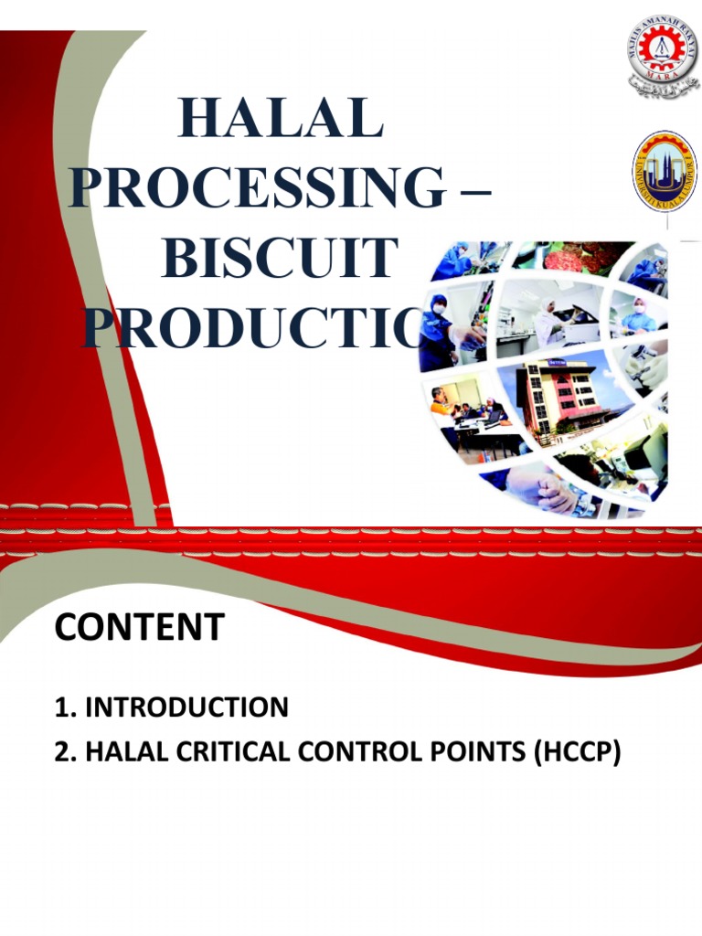 3.1 Halal Processing Biscuit | PDF | Supply Chain | Foods